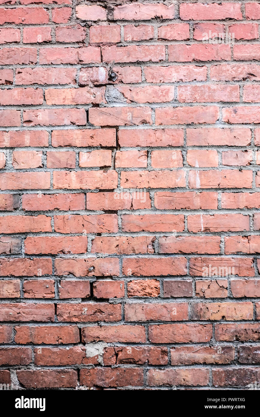 A red brick all Stock Photo - Alamy