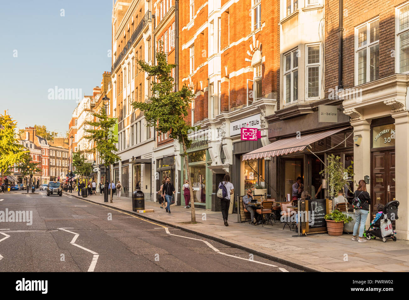 A typical view in London Stock Photo - Alamy