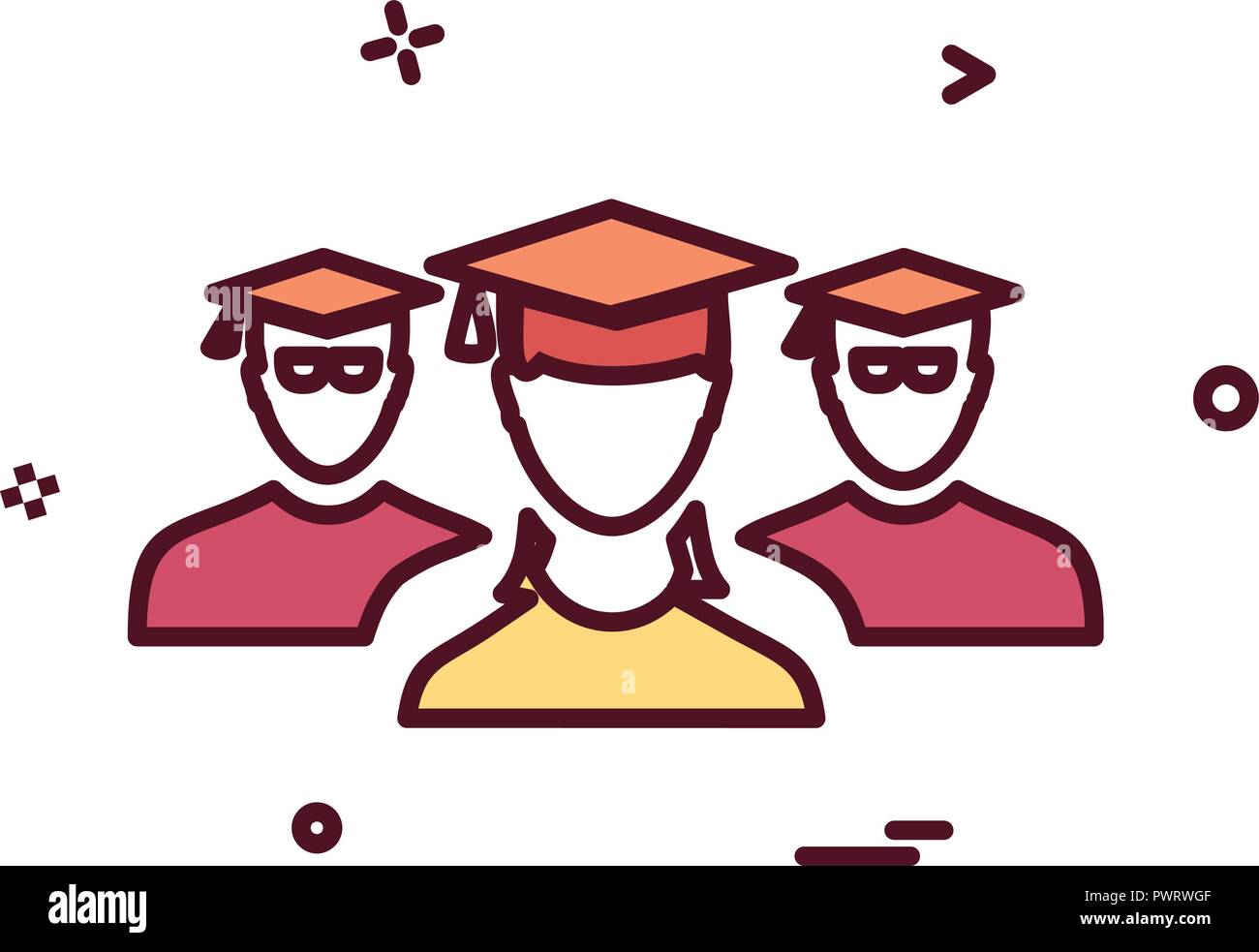 student group icon design vector Stock Vector Image & Art - Alamy