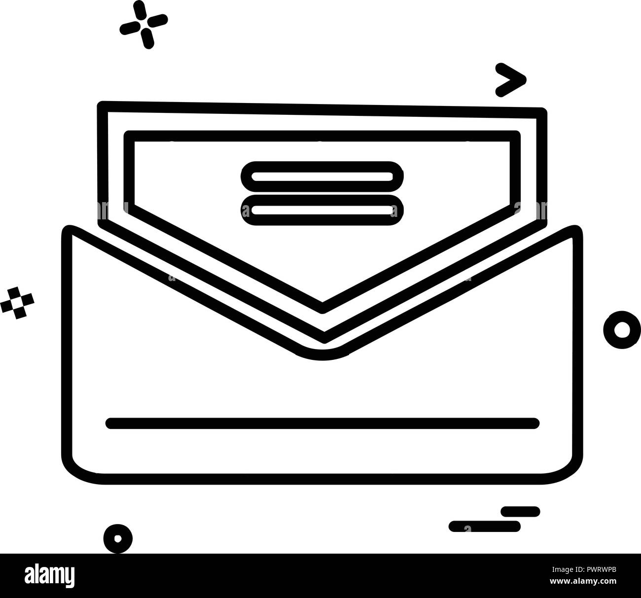 Letter icon design vector Stock Vector Image & Art - Alamy