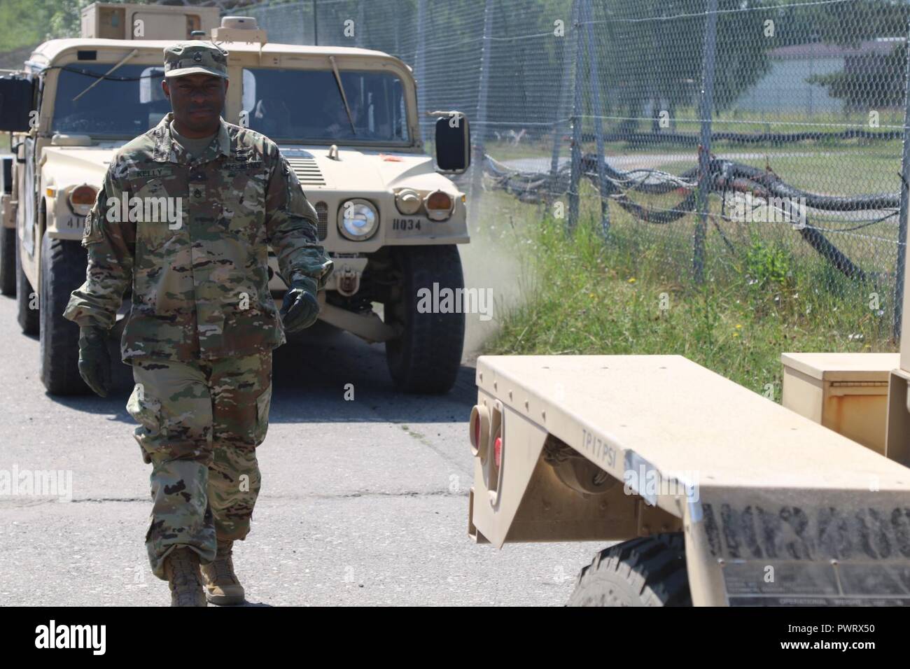 Staff Sgt. Kenneth Kelly, a geospatial engineer for Headquarters and ...