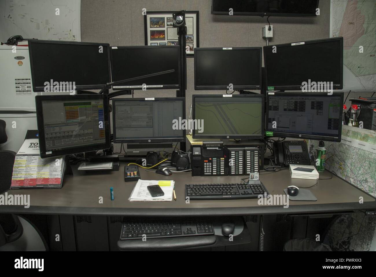 Computer aided dispatch hi-res stock photography and images - Alamy