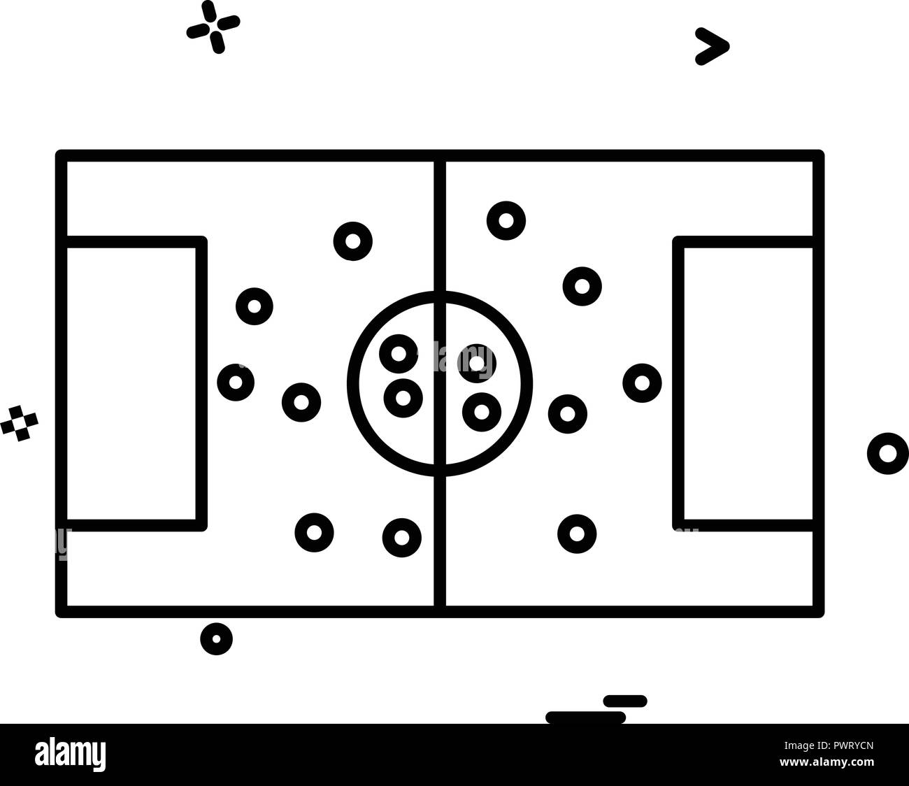 Football pitch corner flag Black and White Stock Photos & Images - Alamy