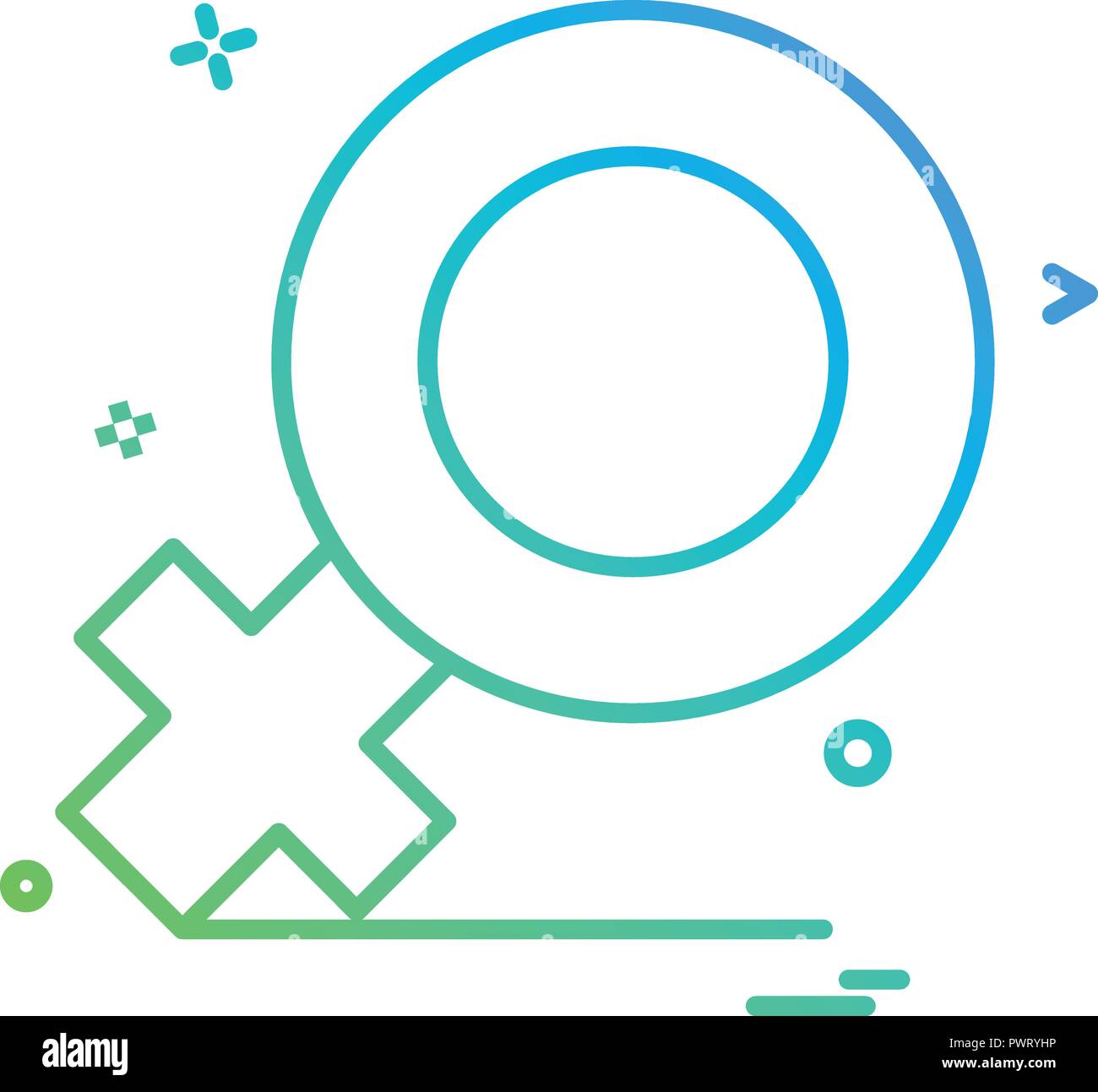 Female icon design vector Stock Vector Image & Art - Alamy