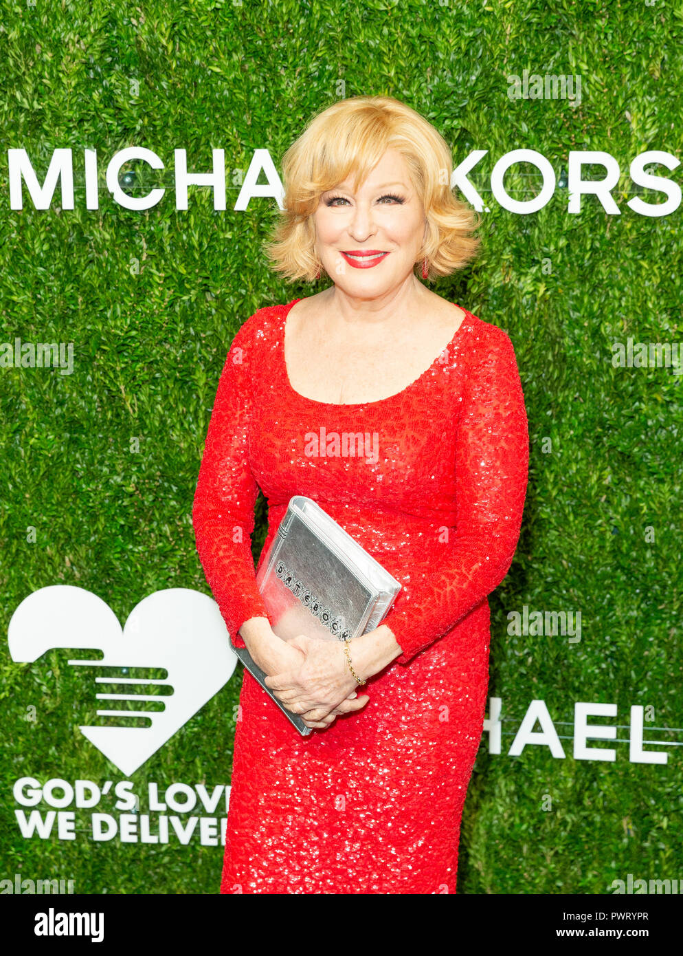 New York, NY - October 16, 2018: Bette Midler attends God's Love We ...