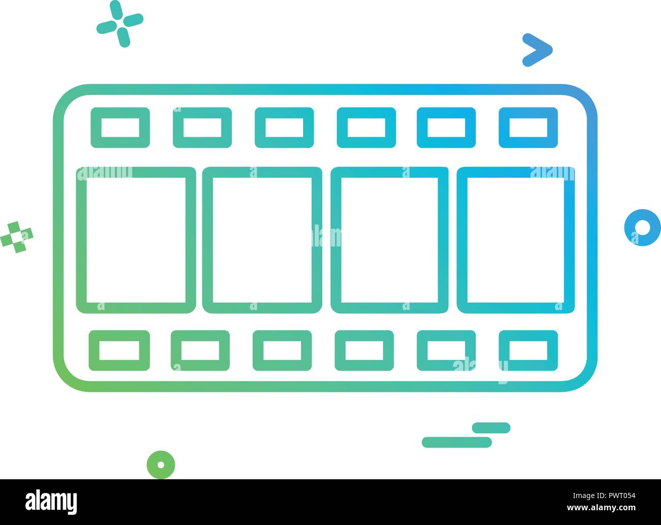 Movie icon design vector Stock Vector Image & Art - Alamy