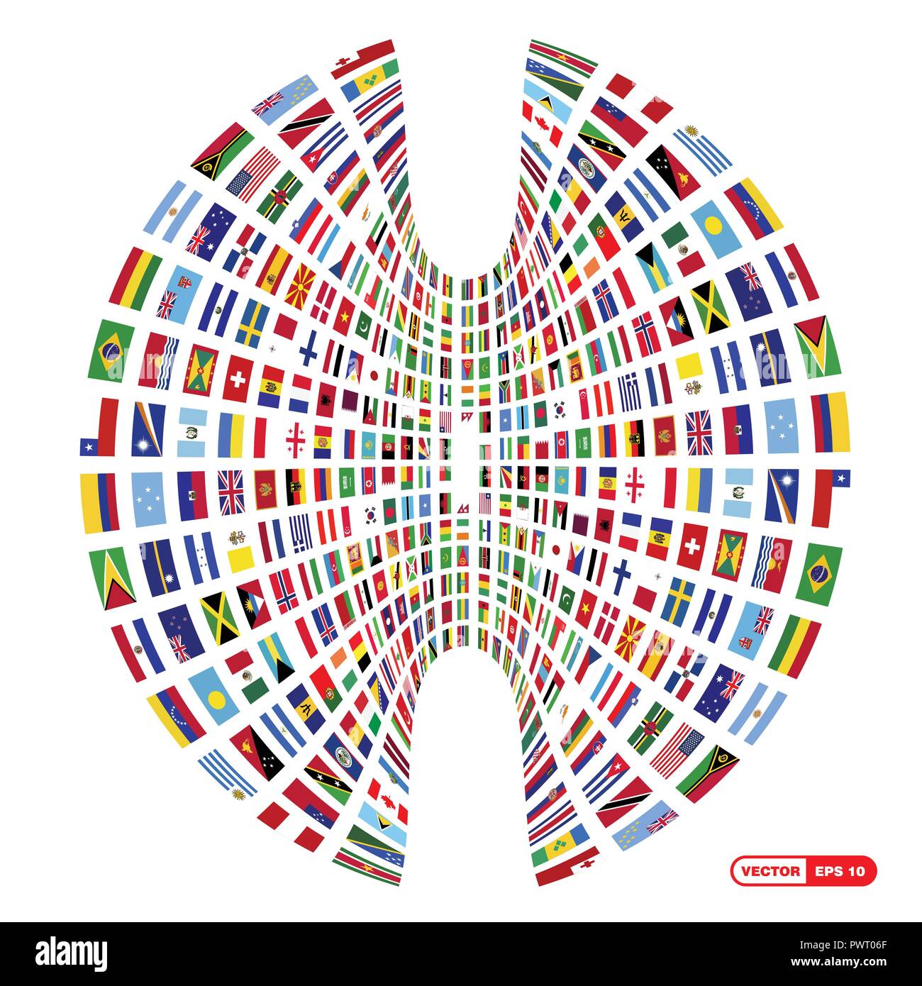 Russia world cup flags Stock Vector Images - Alamy