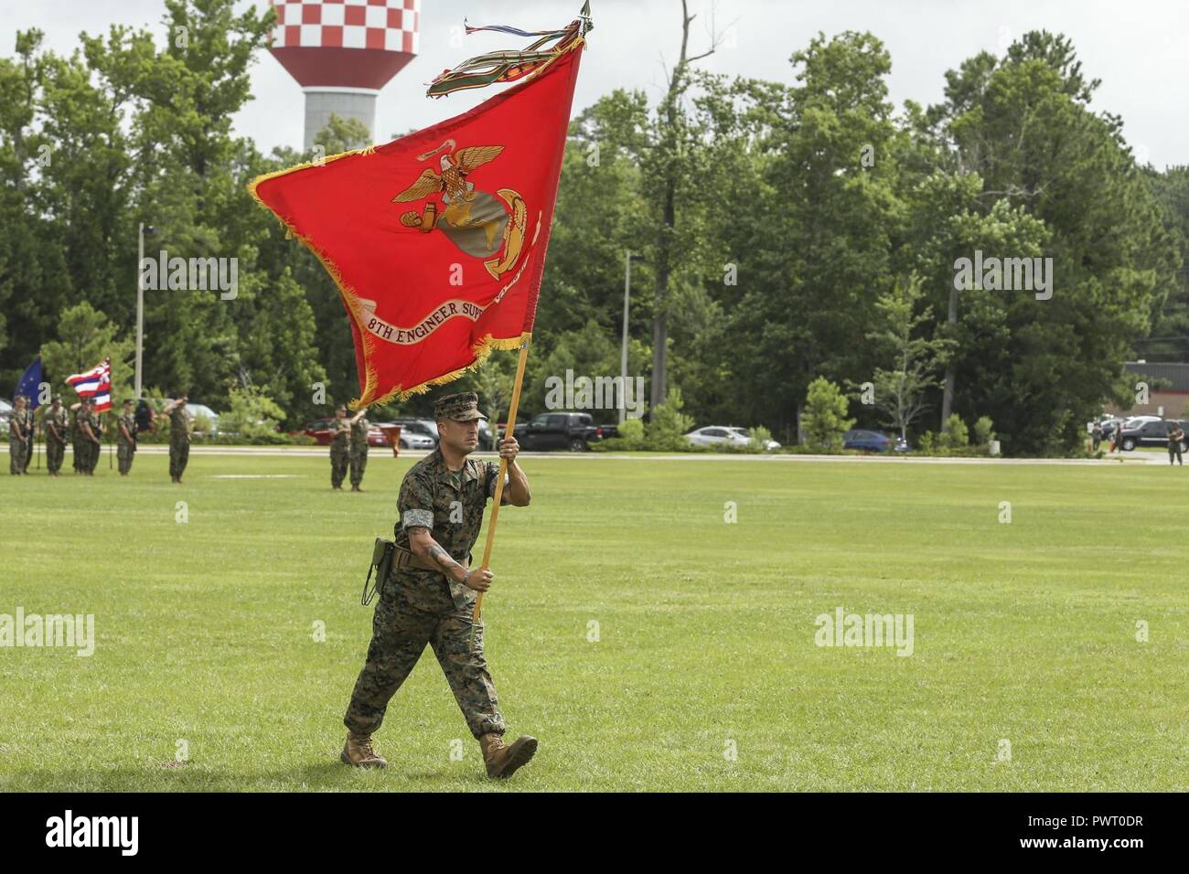 U.S. Marine Corps Sgt. Maj. Luis Leiva, Sergeant Major, 8th Engineer ...