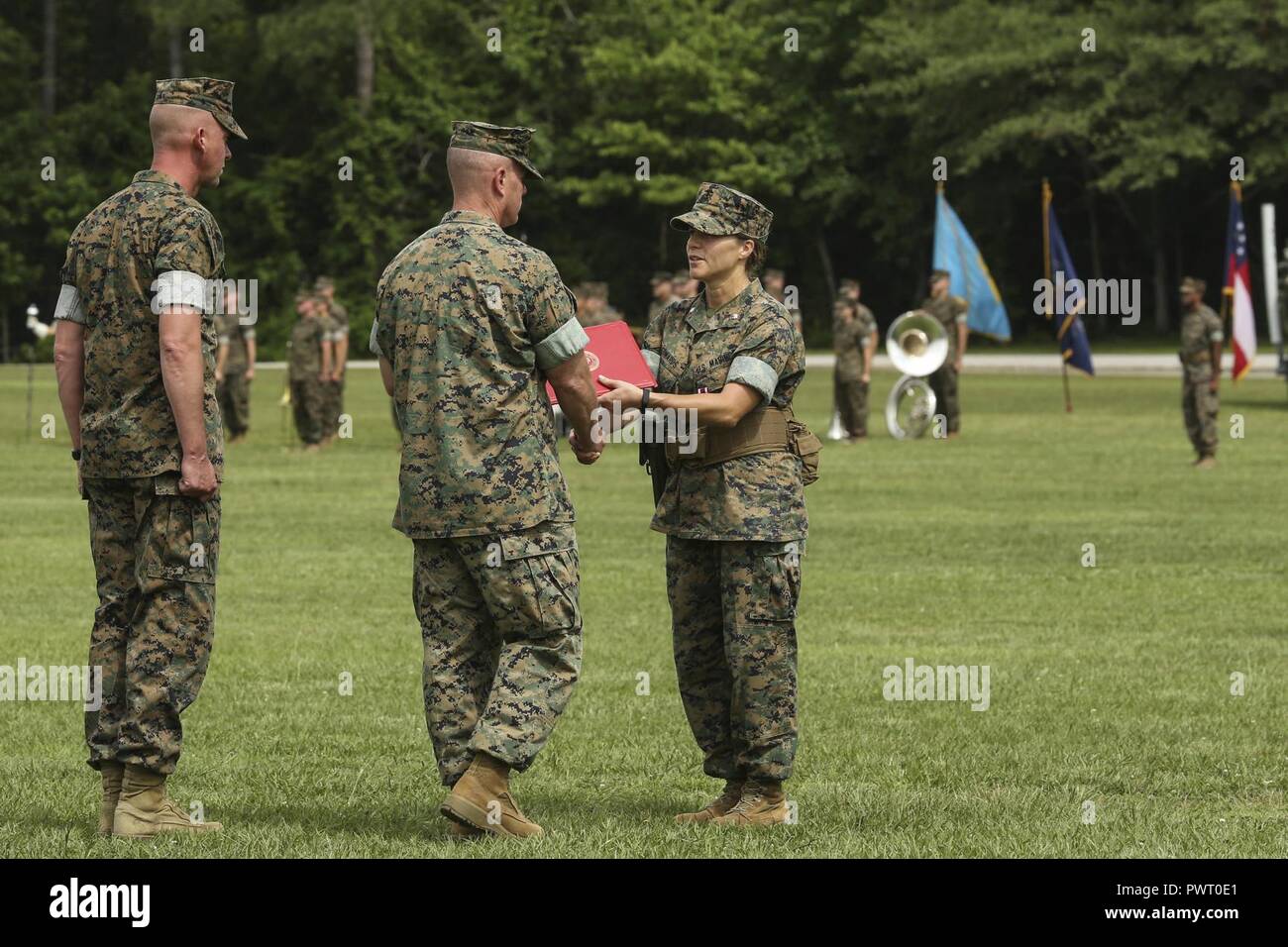 U.S. Marine Corps Brig. Gen. David W. Maxwell, Commanding General, 2nd ...
