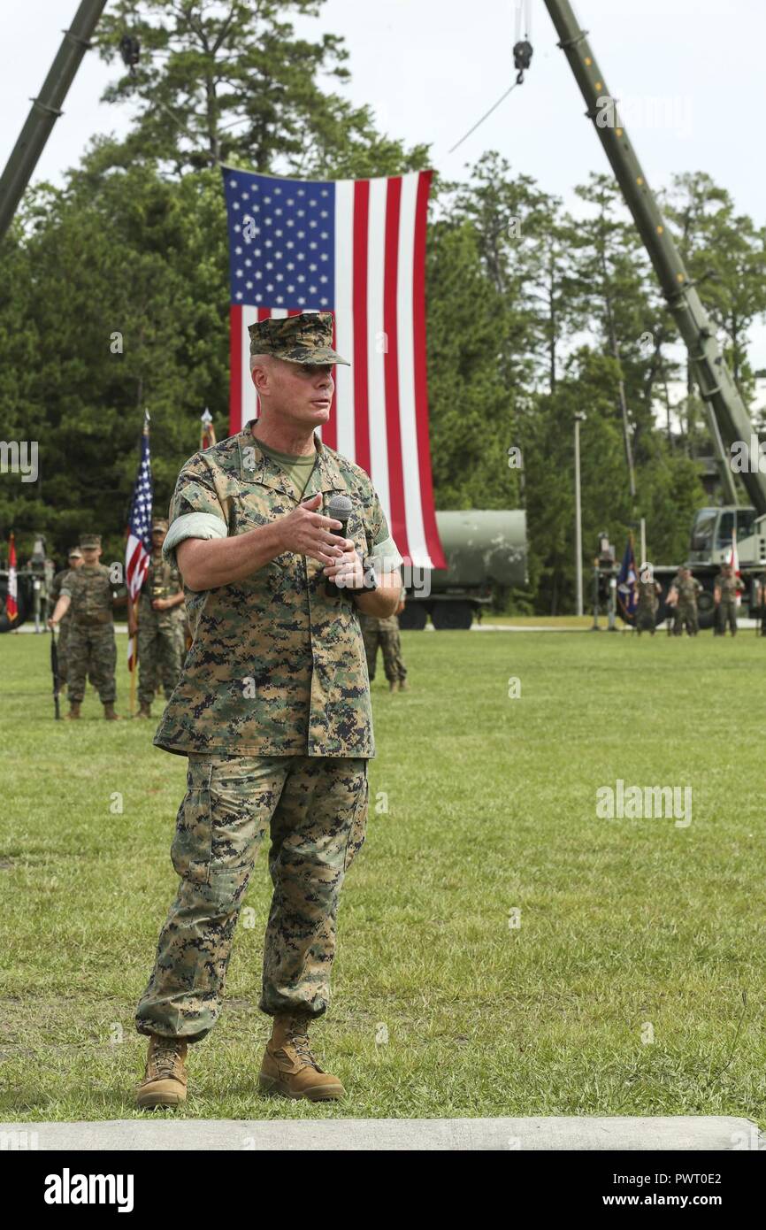 U.S. Marine Corps Brig. Gen. David W. Maxwell, Commanding General, 2nd ...
