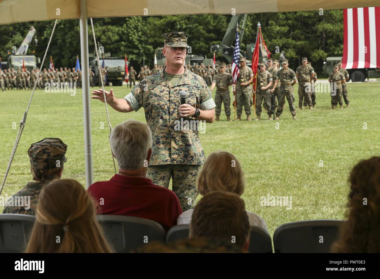 U.S. Marine Corps Brig. Gen. David W. Maxwell, Commanding General, 2nd ...