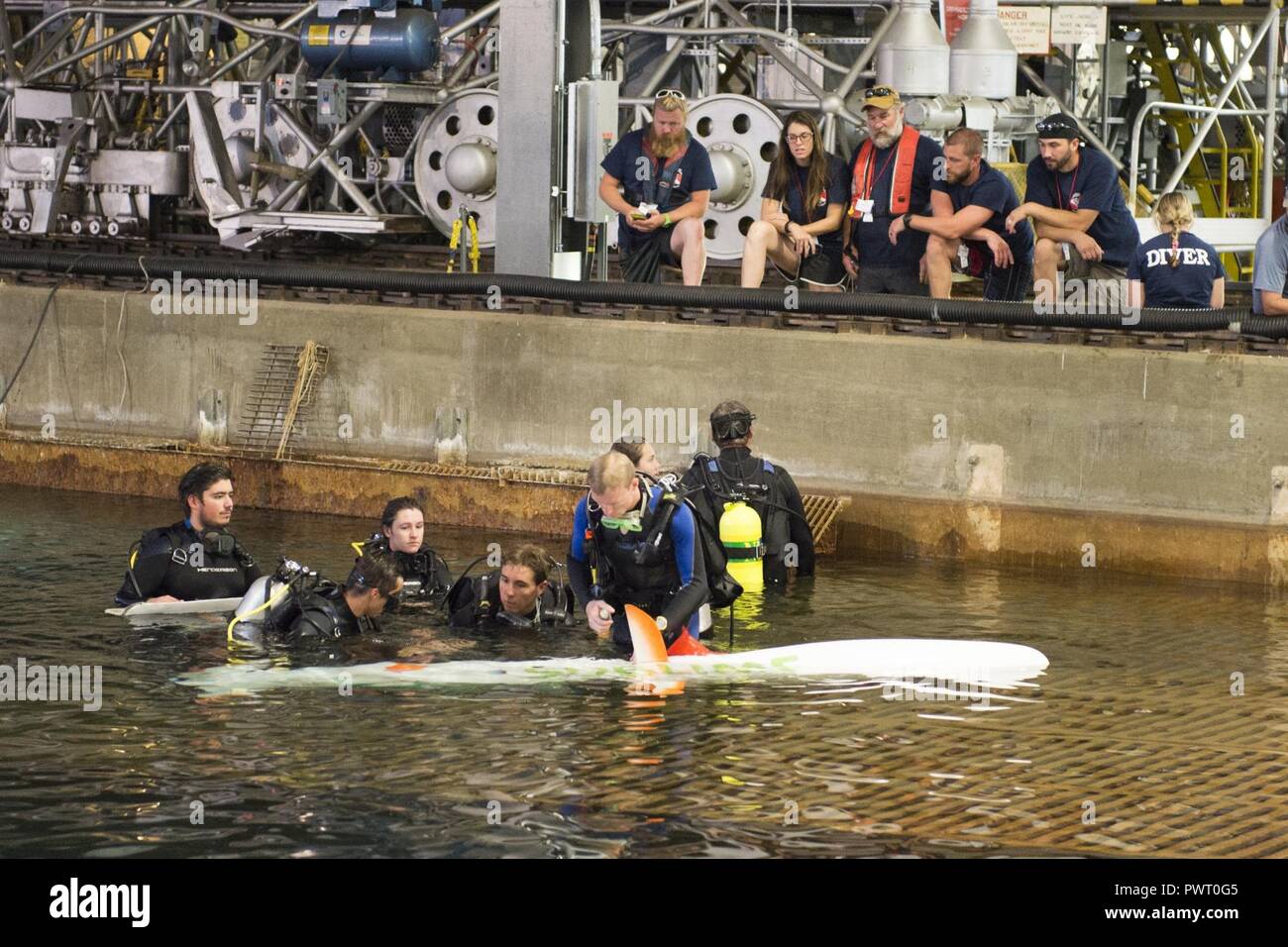 First day of the 14th International Submarine Races at Naval Surface ...