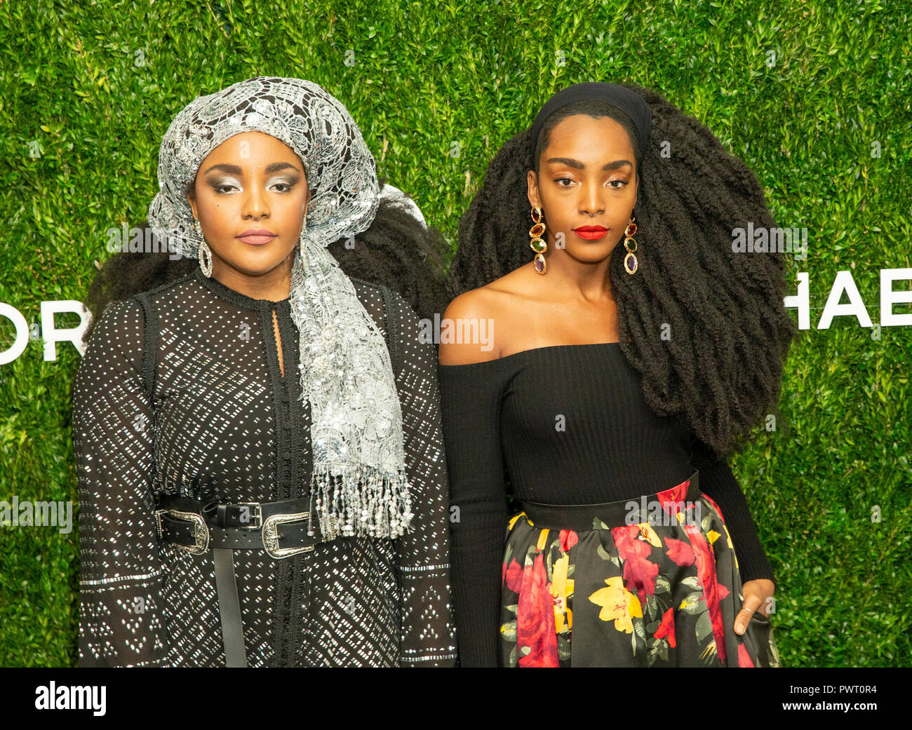 New York, NY - October 16, 2018: TK Wonder, Cipriana Quann attend God's ...