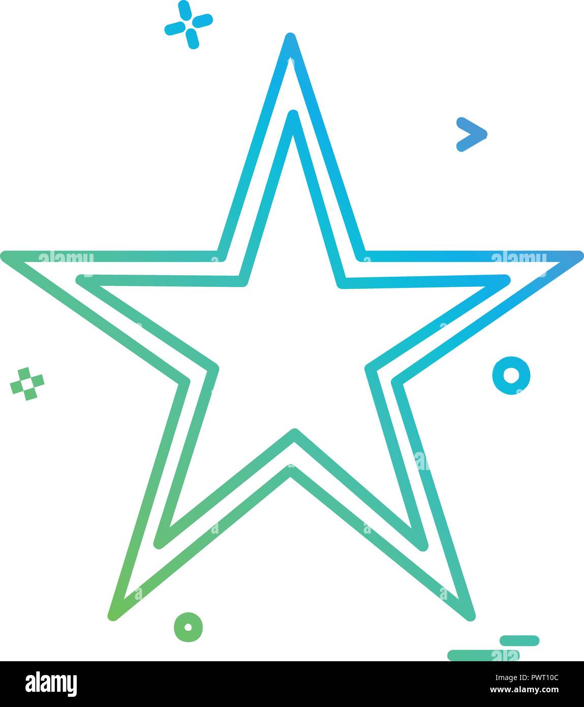 Star icon design vector Stock Vector Image & Art - Alamy