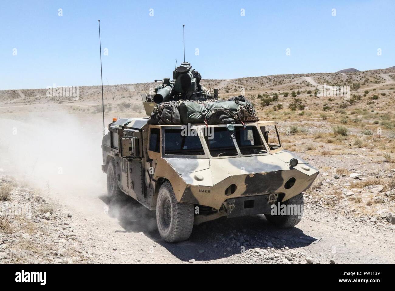FORT IRWIN, Calif. –A High Mobility Multipurpose Wheeled Vehicle from ...