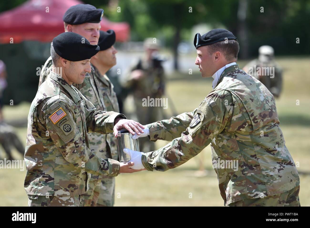 U.S. Army Col. Arturo J. Horton, 18th Military Police Brigade outgoing ...