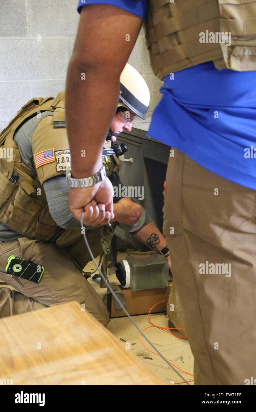 Leonard “Lee” Lewis, of the Louisiana State Police Emergency Services ...