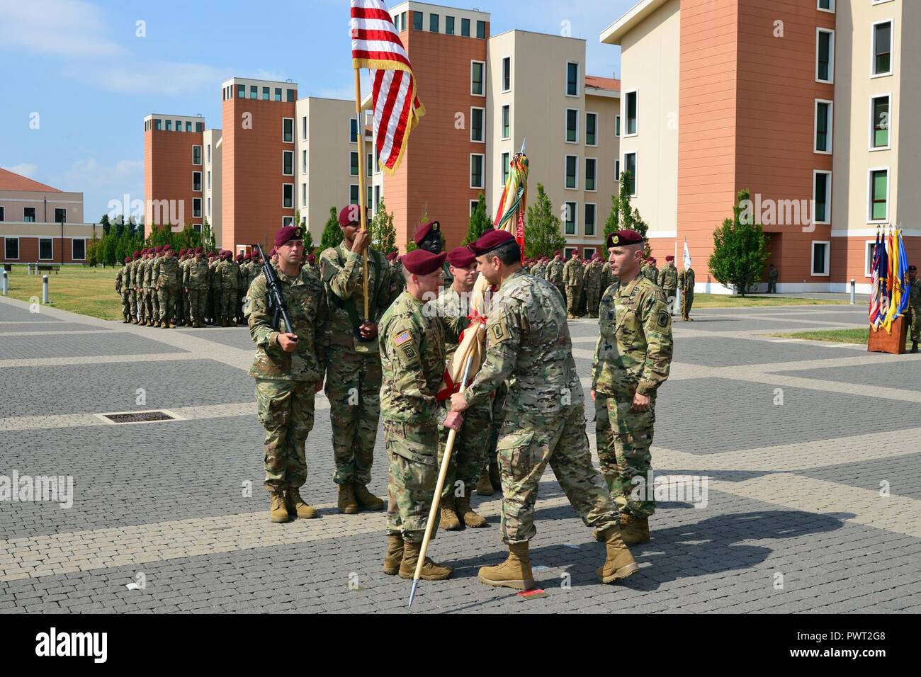 Commander of 173rd airborne brigade hi-res stock photography and images ...