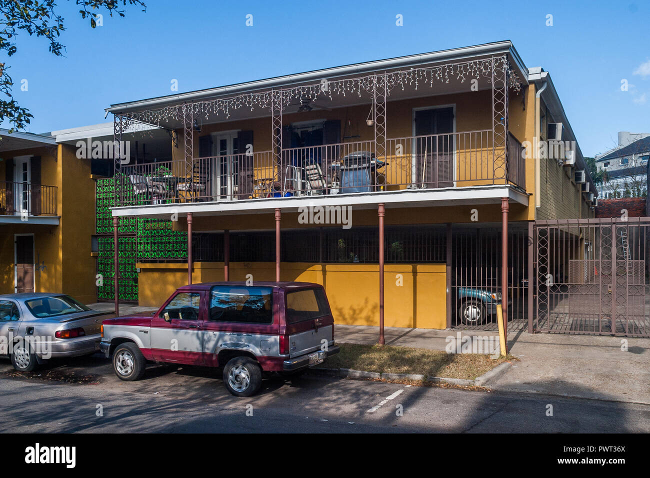 Houses in the Bywater neighborhood Stock Photo - Alamy