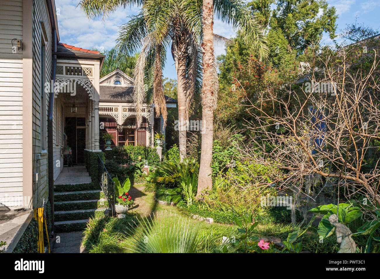 Houses in the Bywater neighborhood Stock Photo - Alamy