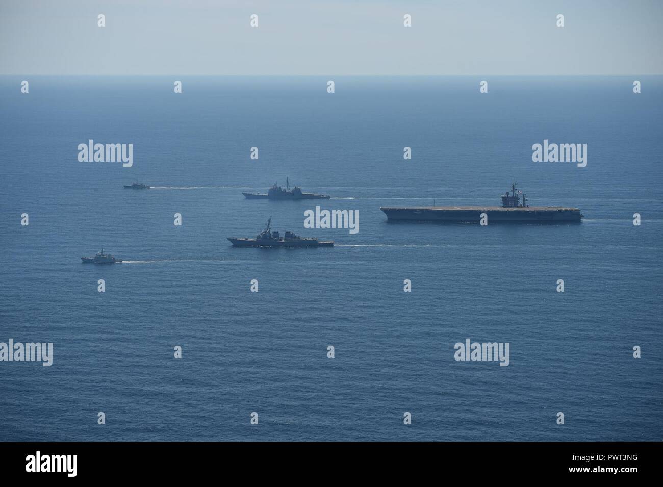 ATLANTIC OCEAN (June 27, 2017) The aircraft carrier USS Dwight D ...