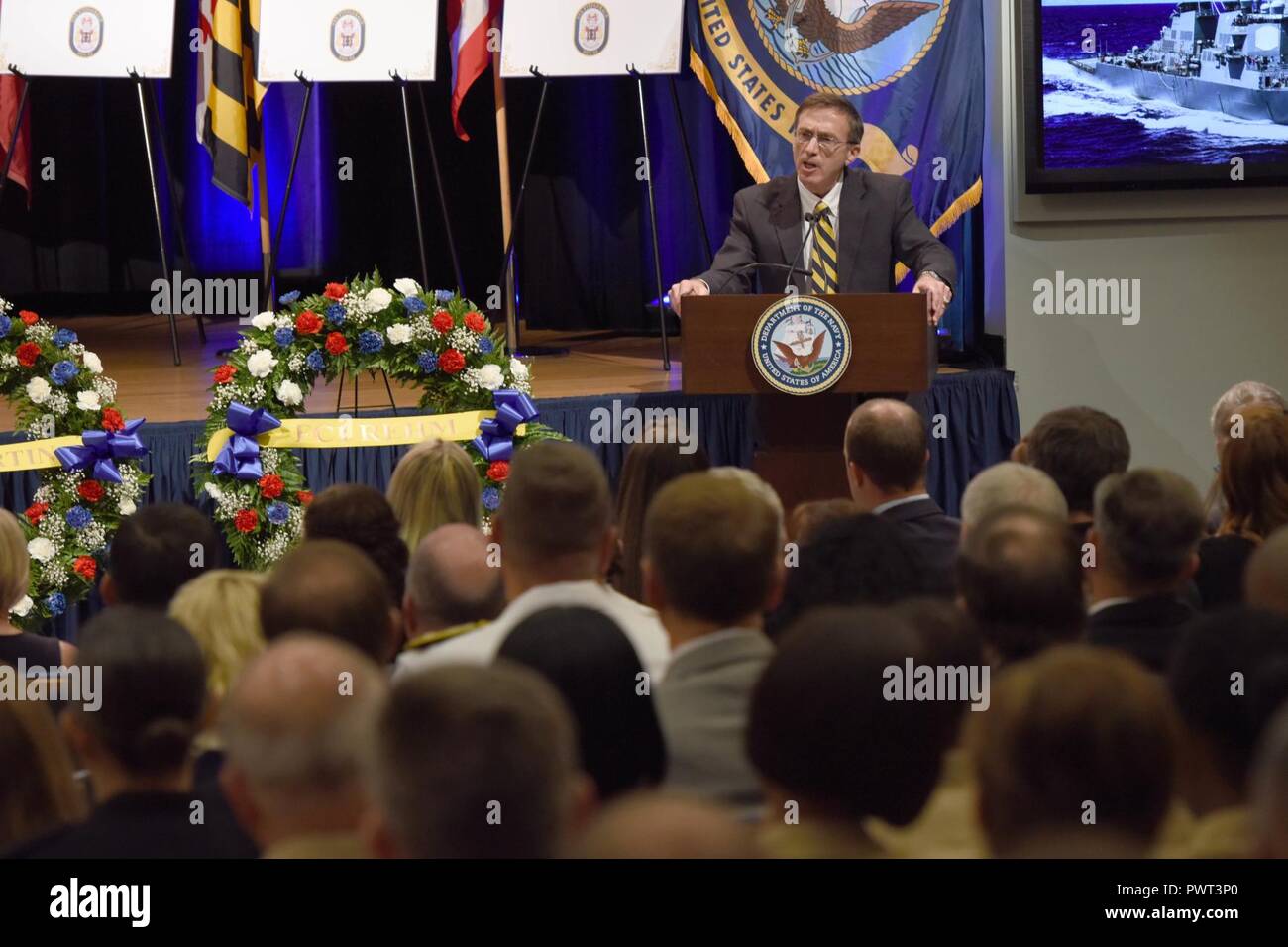 ARLINGTON, Va. (June 28, 2017) Acting Secretary of the Navy Sean J ...