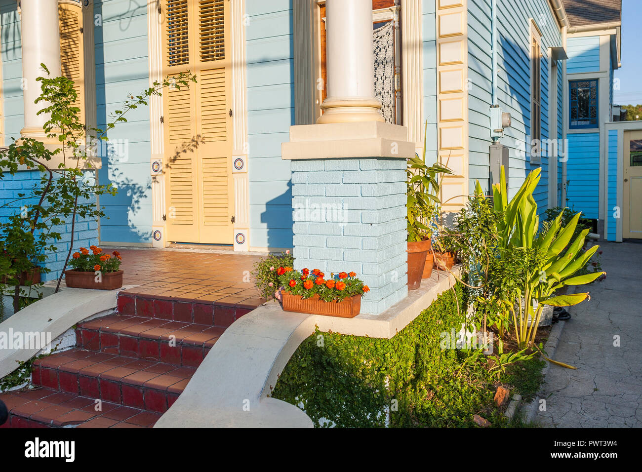 Houses in the Bywater neighborhood Stock Photo - Alamy