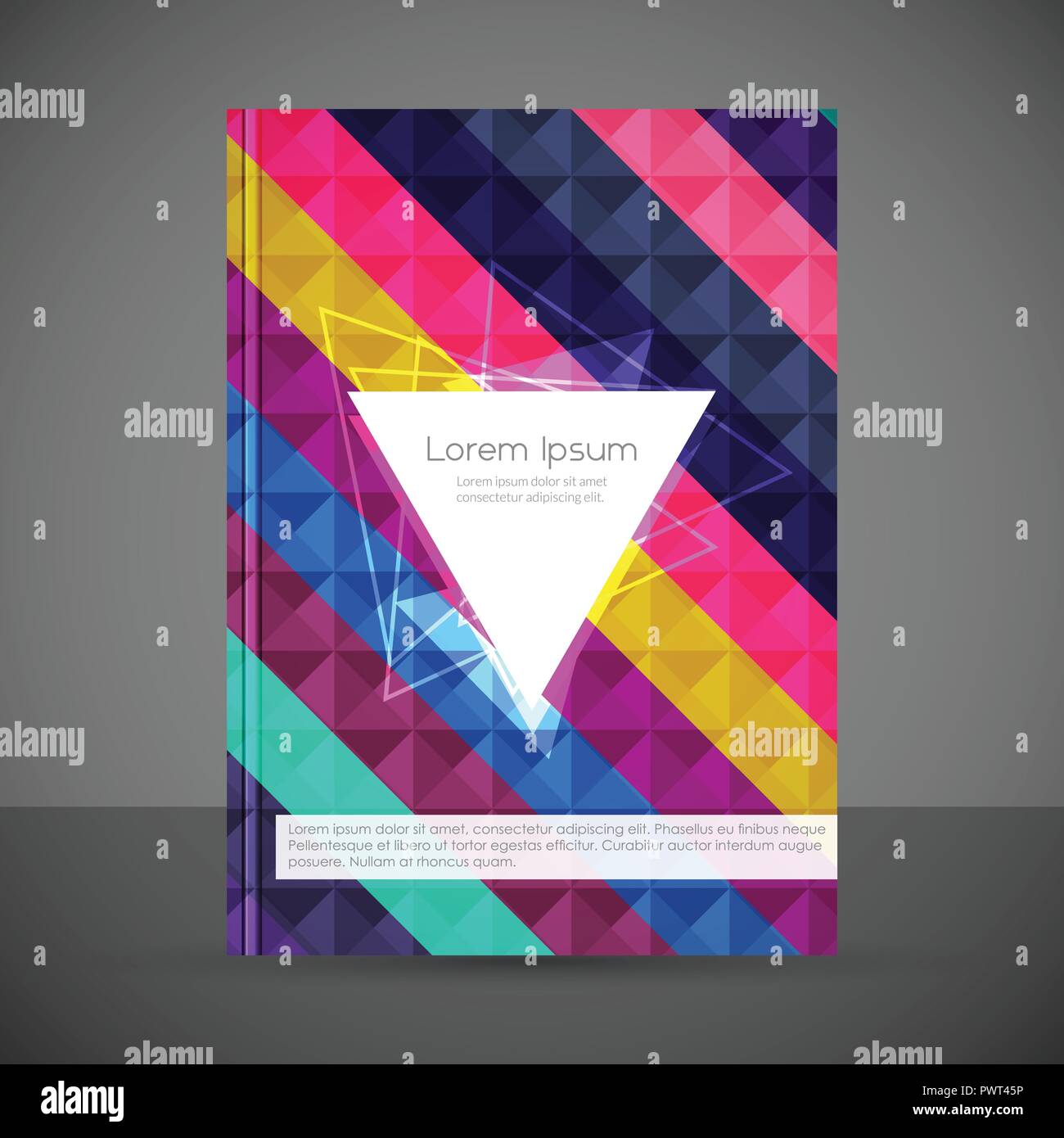 Brochure design with abstract pattern background Stock Vector Image ...