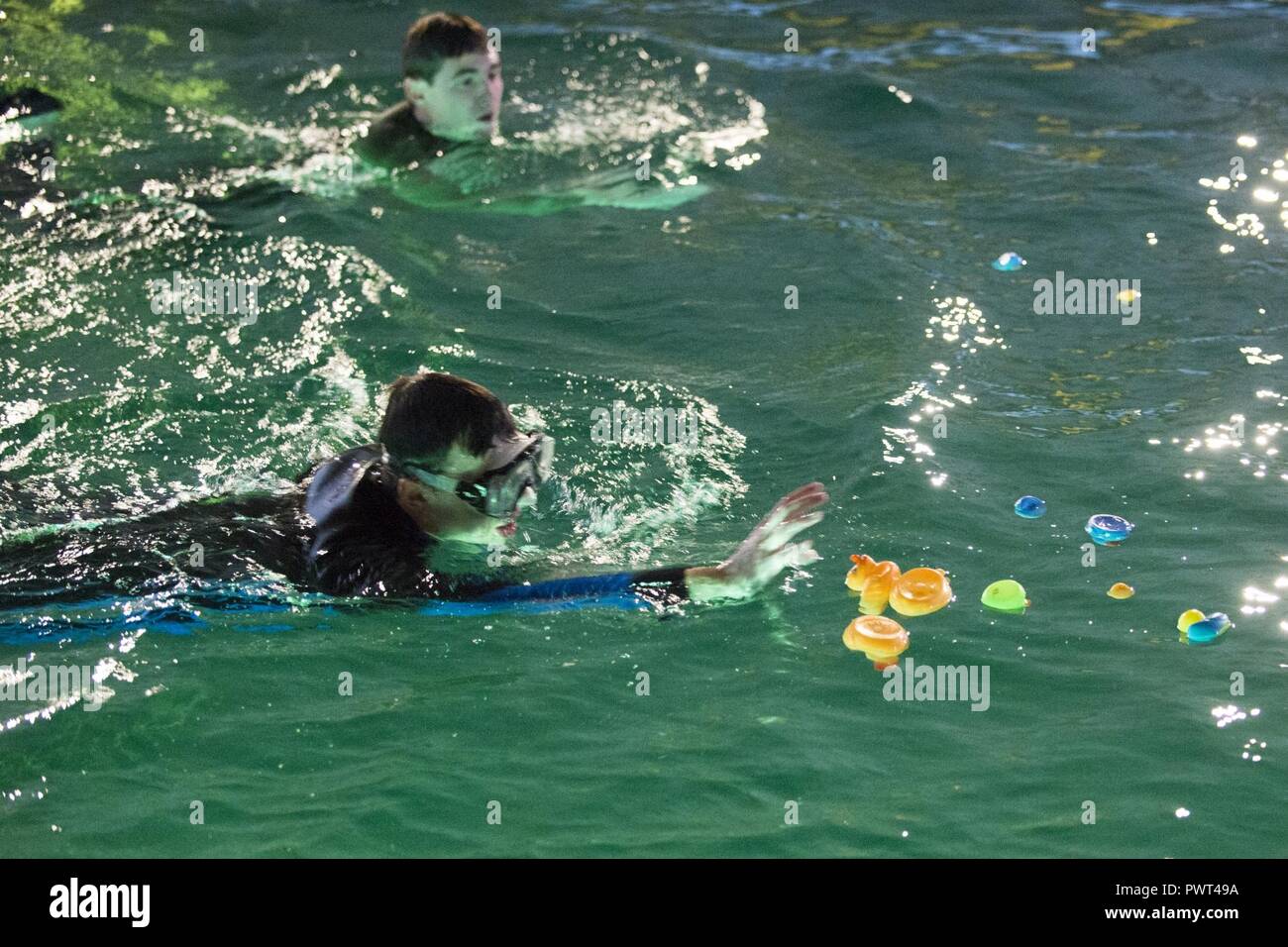 Fifth day of the International Human-Powered Submarine Races in the ...