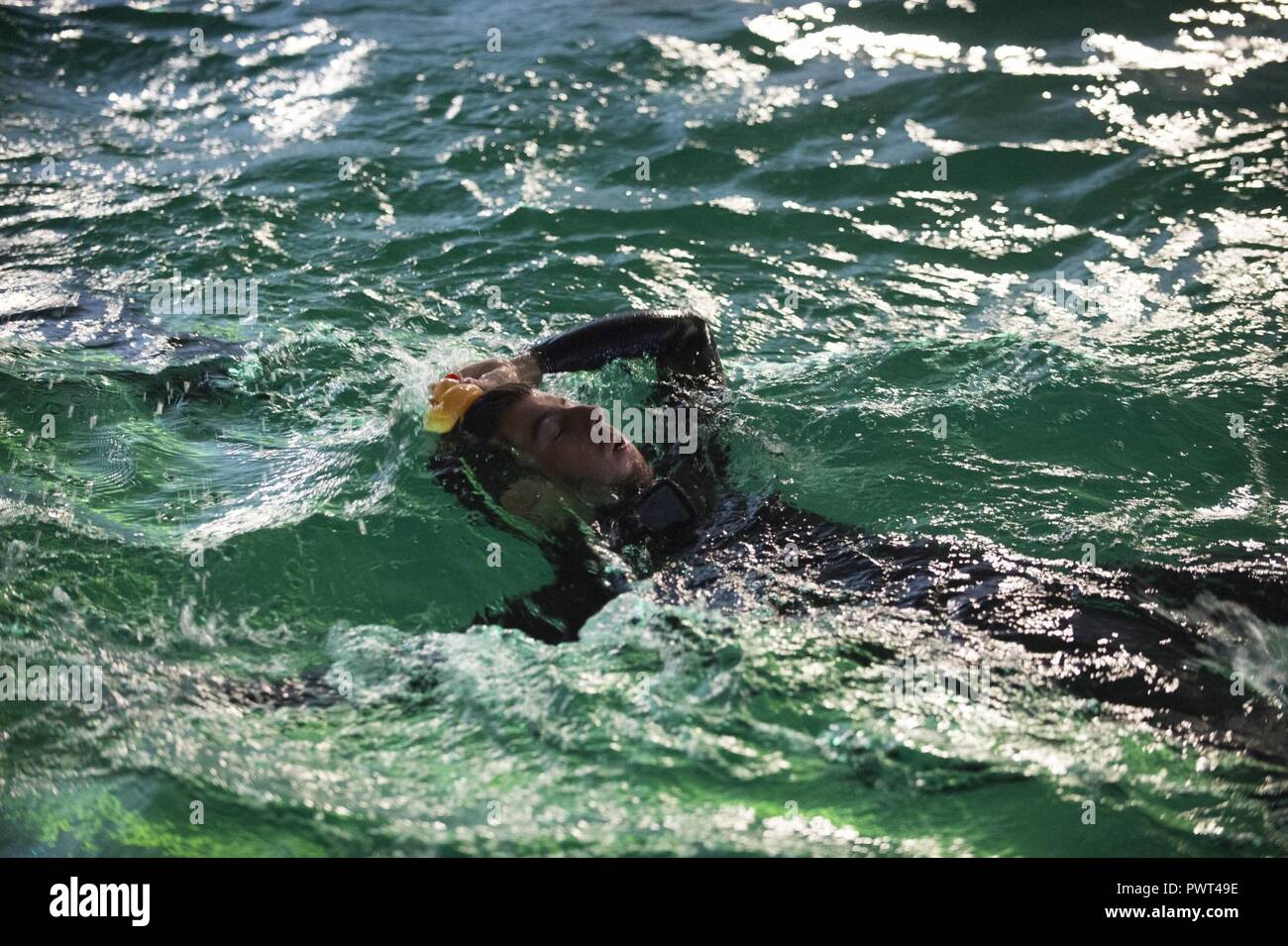 Fifth day of the International Human-Powered Submarine Races in the ...