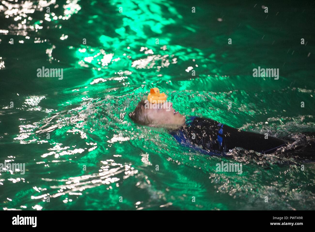 Fifth day of the International Human-Powered Submarine Races in the ...