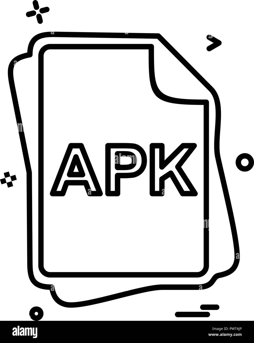 Apk format Black and White Stock Photos & Images - Alamy