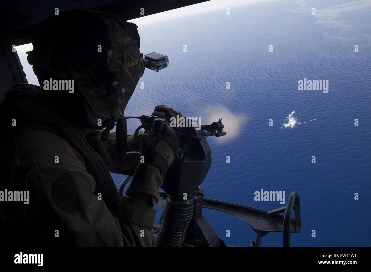 A Marine assigned to Marine Medium Tiltrotor Squadron 365 (Reinforced ...