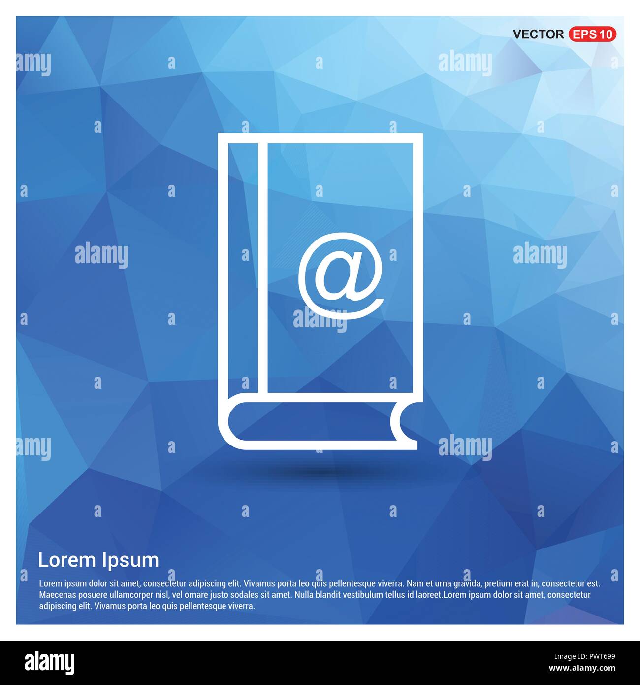 Contact book icon Stock Vector Image & Art - Alamy