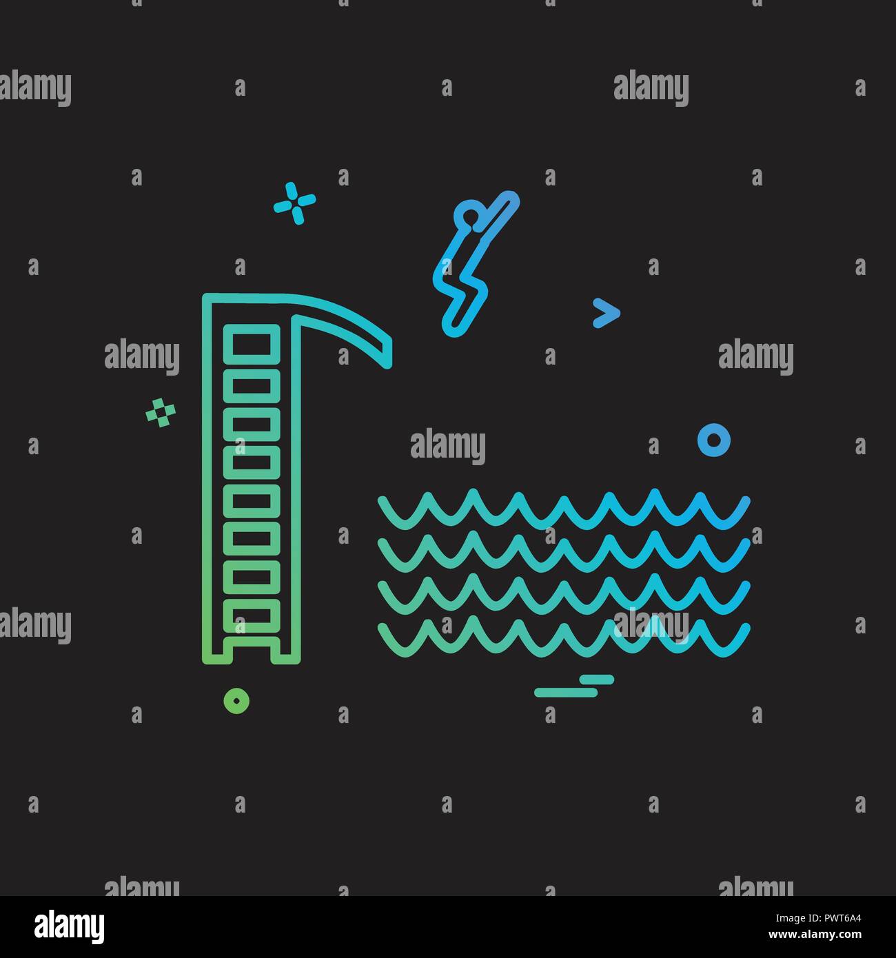 Swimming pool icon design vector Stock Vector Image & Art - Alamy