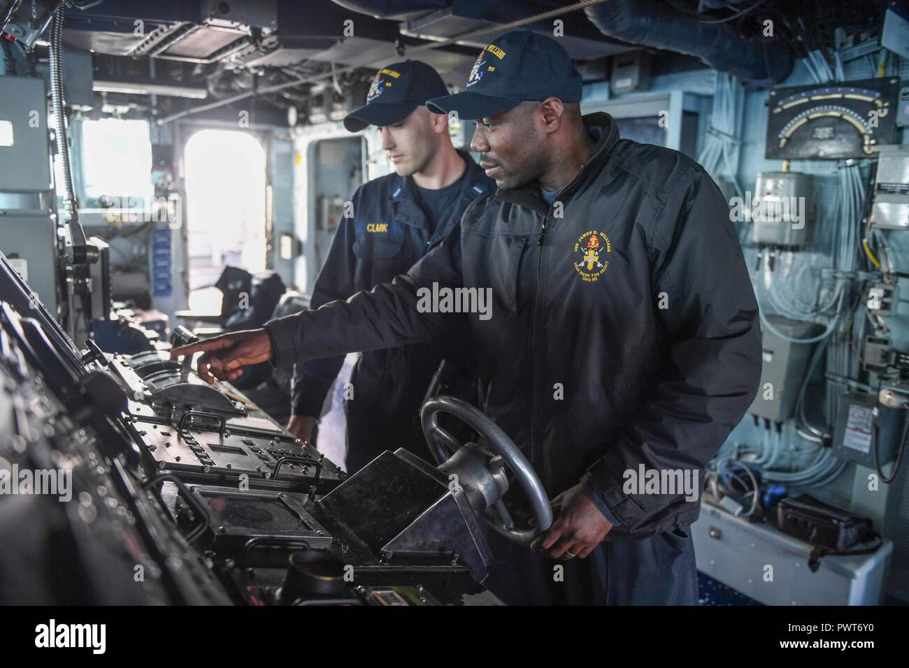 ATLANTIC OCEAN (June 29, 2017) - Boatswain's Mate 2nd Class Dagninou ...