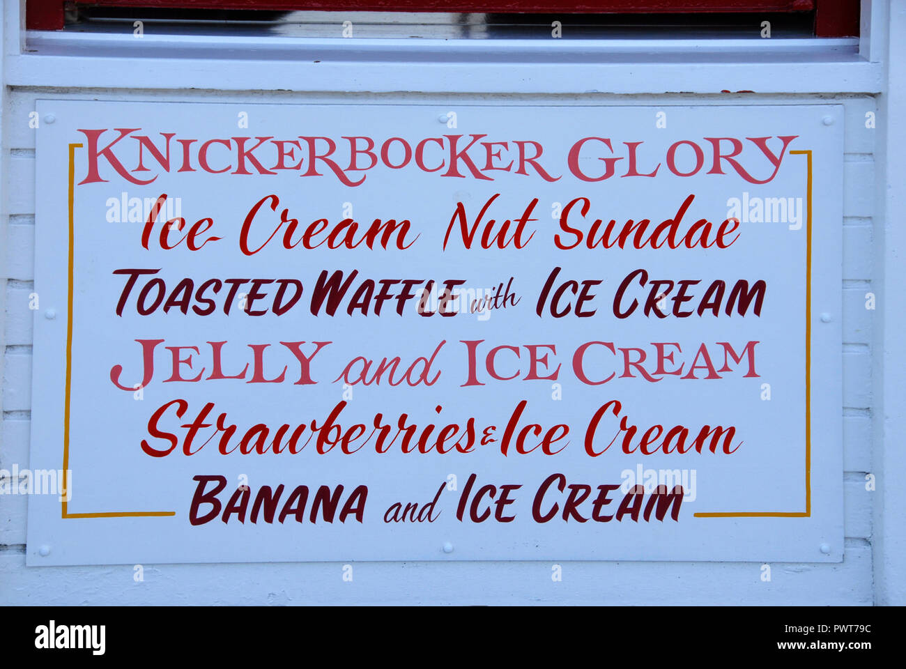 Knickerbocker glory hi-res stock photography and images - Alamy