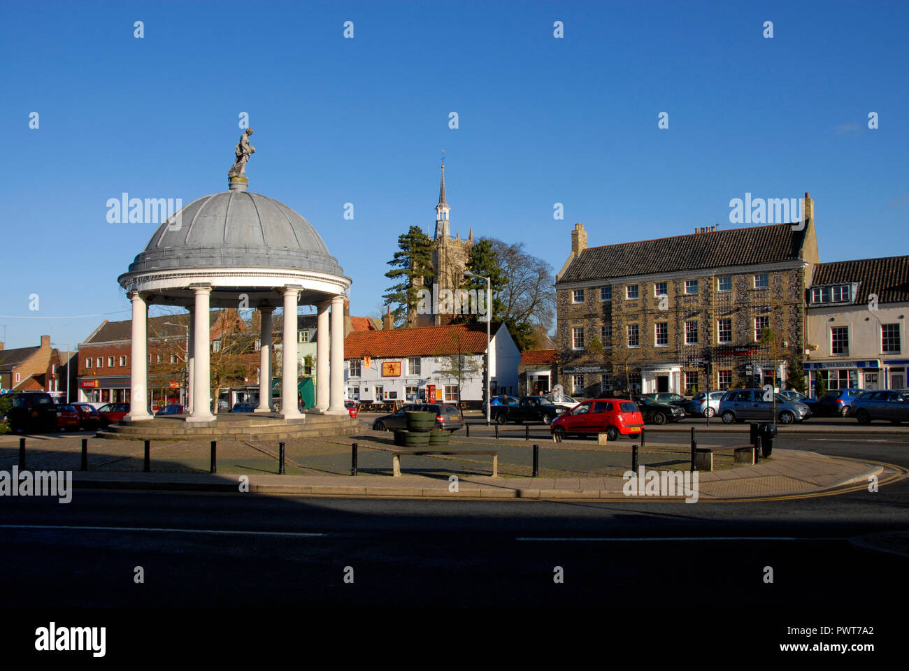 Attractive rural town market place hi-res stock photography and images ...