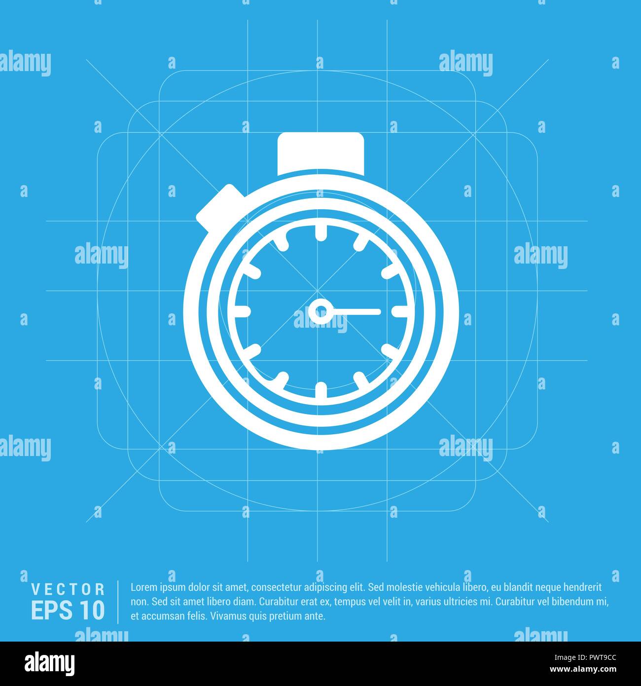 Stop Watch Icon Stock Vector Image & Art - Alamy