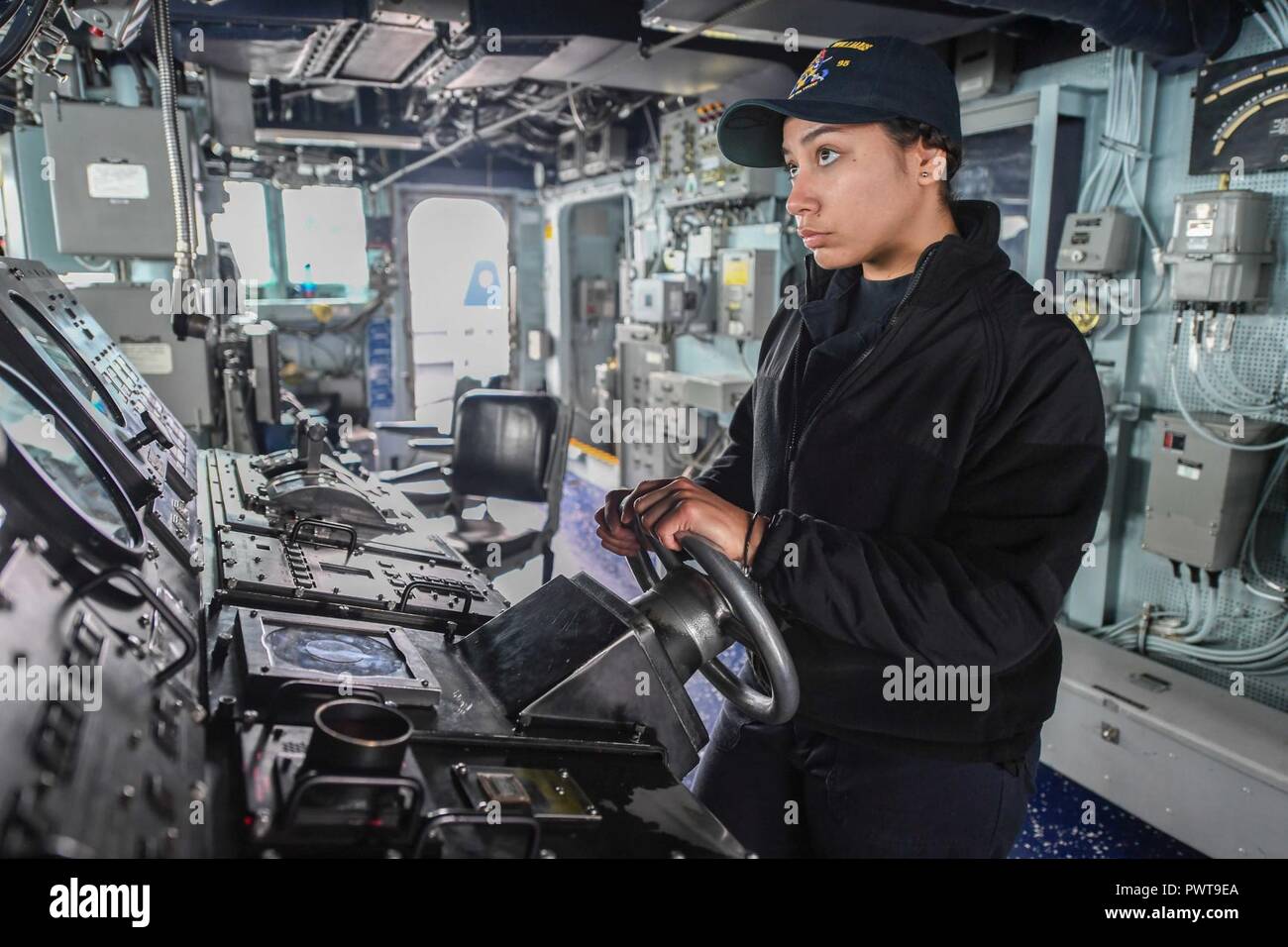 NORTH SEA (June 22, 2017) - Seaman Veronica Carlo, from Puerto Rico ...