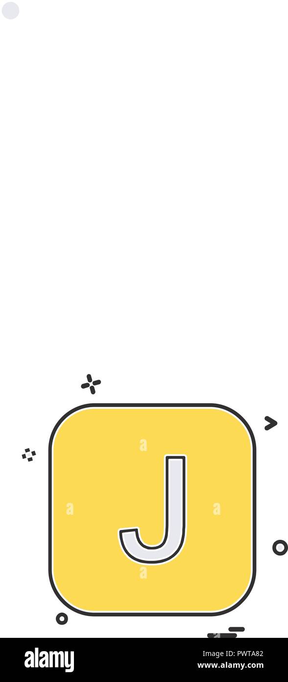 English Alphabets icon design vector Stock Vector Image & Art - Alamy