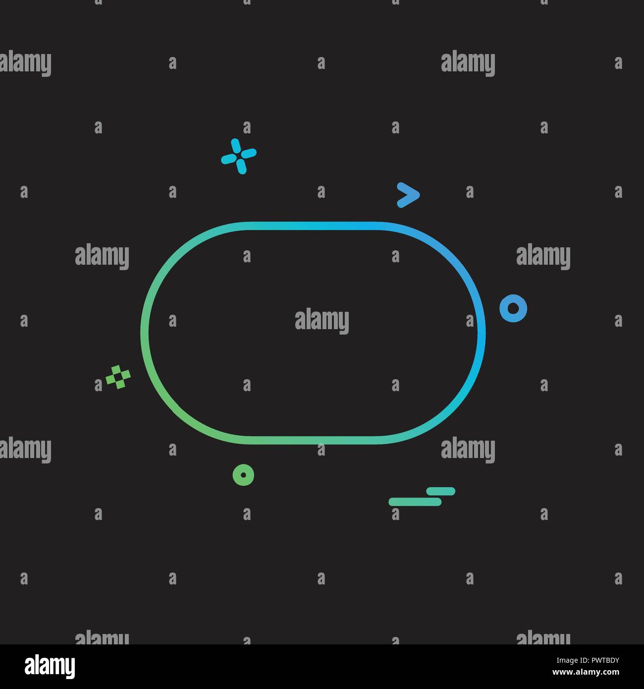 Shape icon design vector Stock Vector Image & Art - Alamy