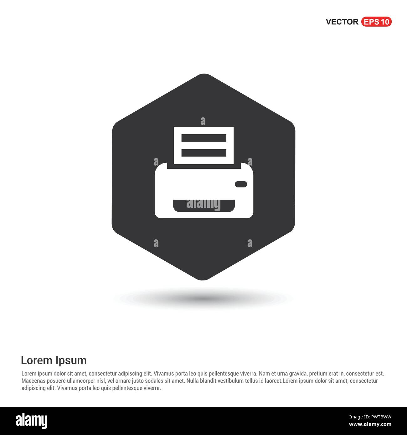 Office printer icon Stock Vector Image & Art - Alamy