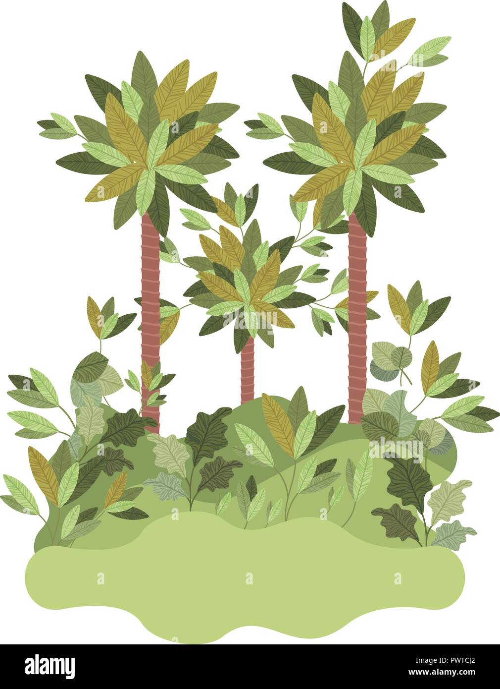 Organic botanical scene Cut Out Stock Images & Pictures - Alamy