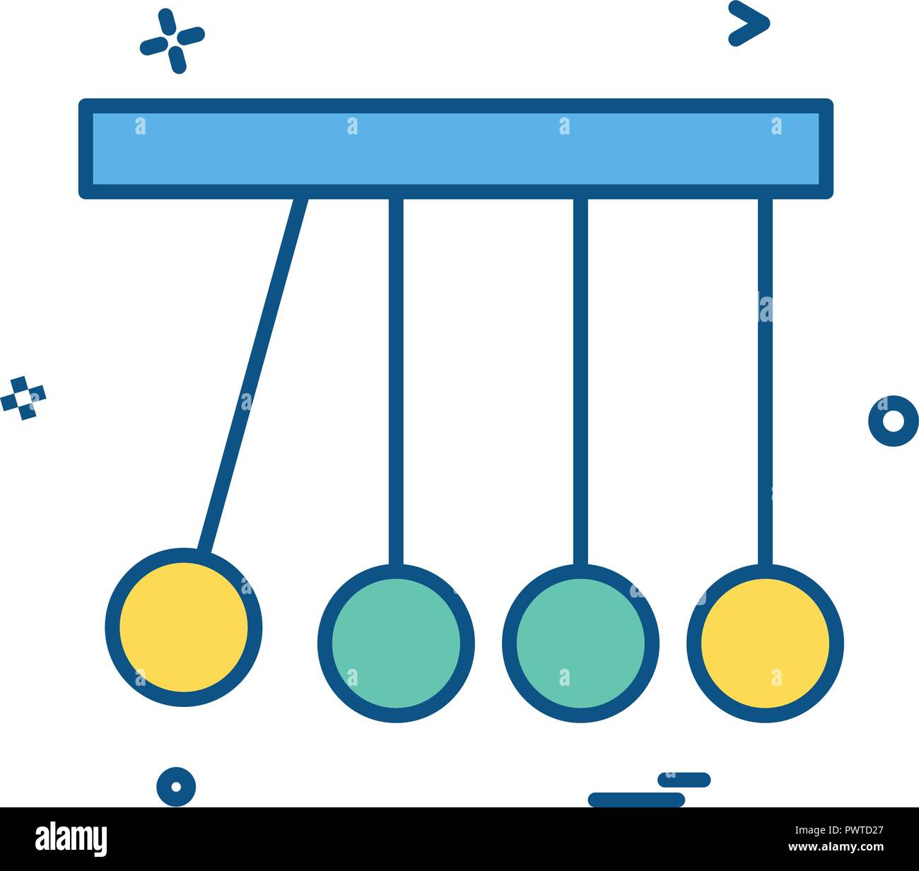 Pendulum icon design vector Stock Vector Image & Art - Alamy