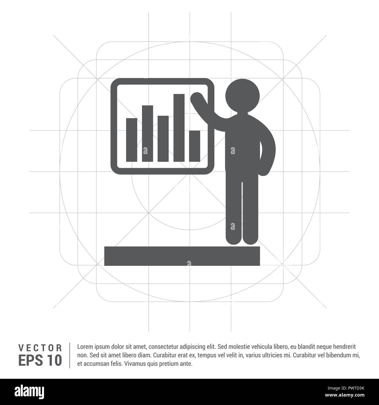 Progress chart Icon Stock Vector Image & Art - Alamy