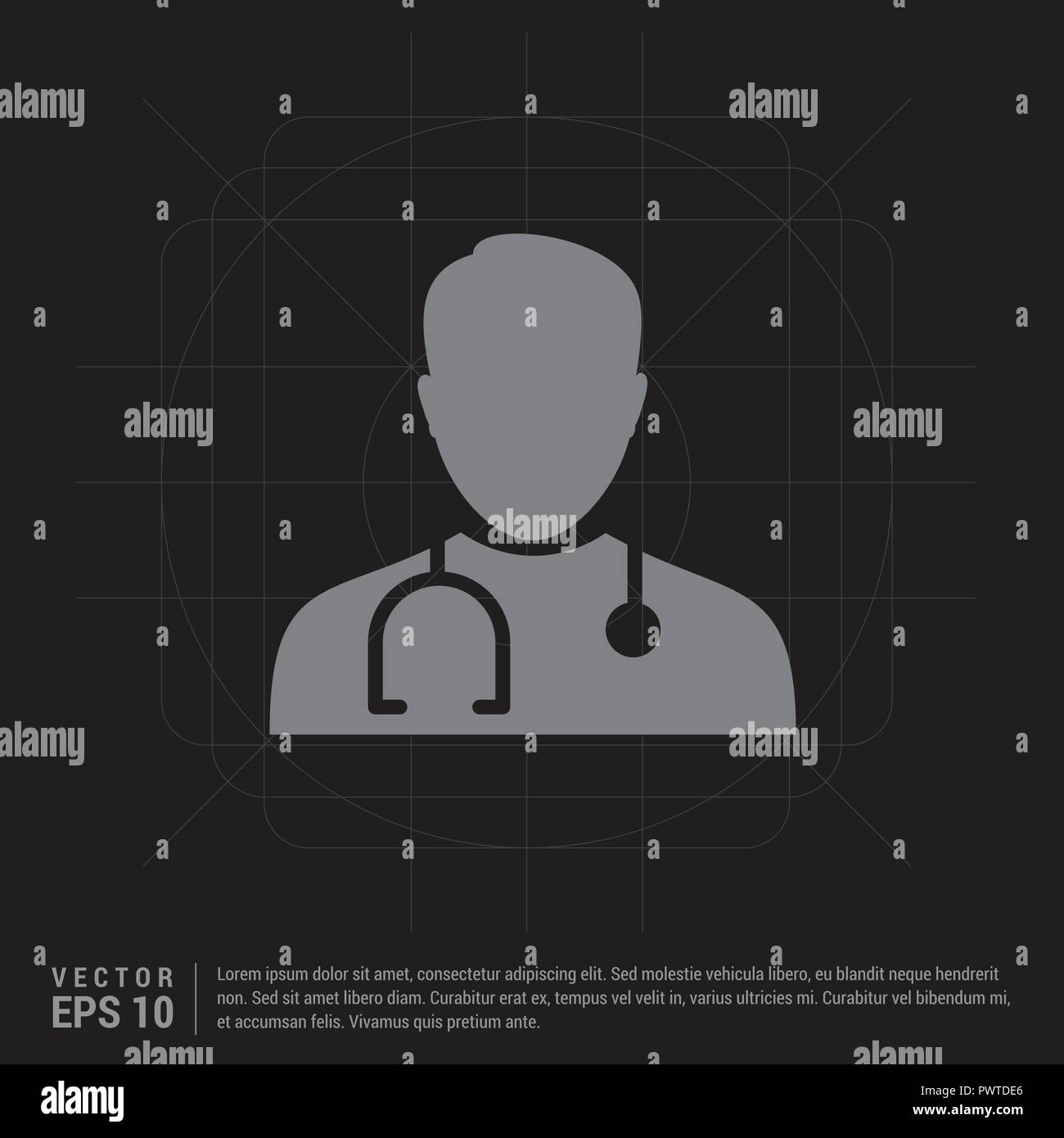 Doctor Icon, pictogram Stock Vector Image & Art - Alamy