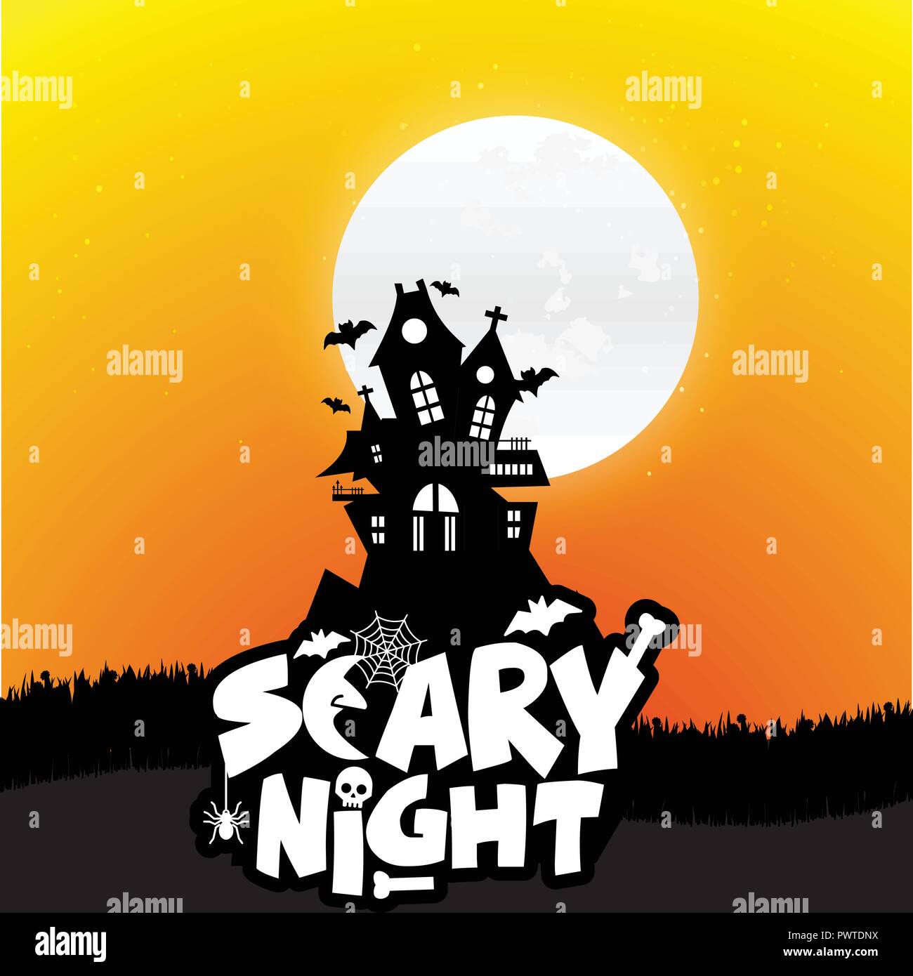Halloween Background Vectors Stock Vector Image & Art - Alamy