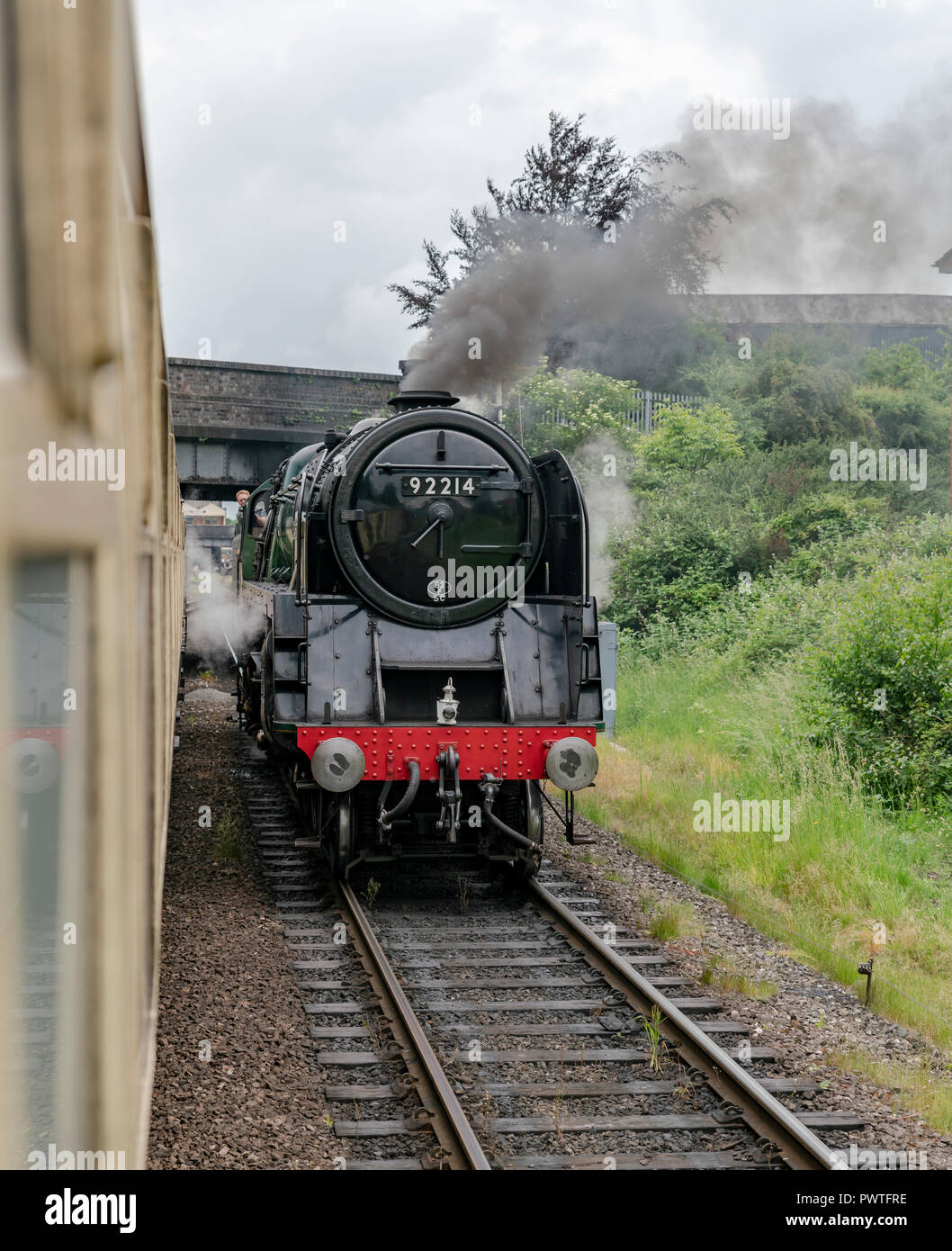 Steam train tracks hi-res stock photography and images - Alamy