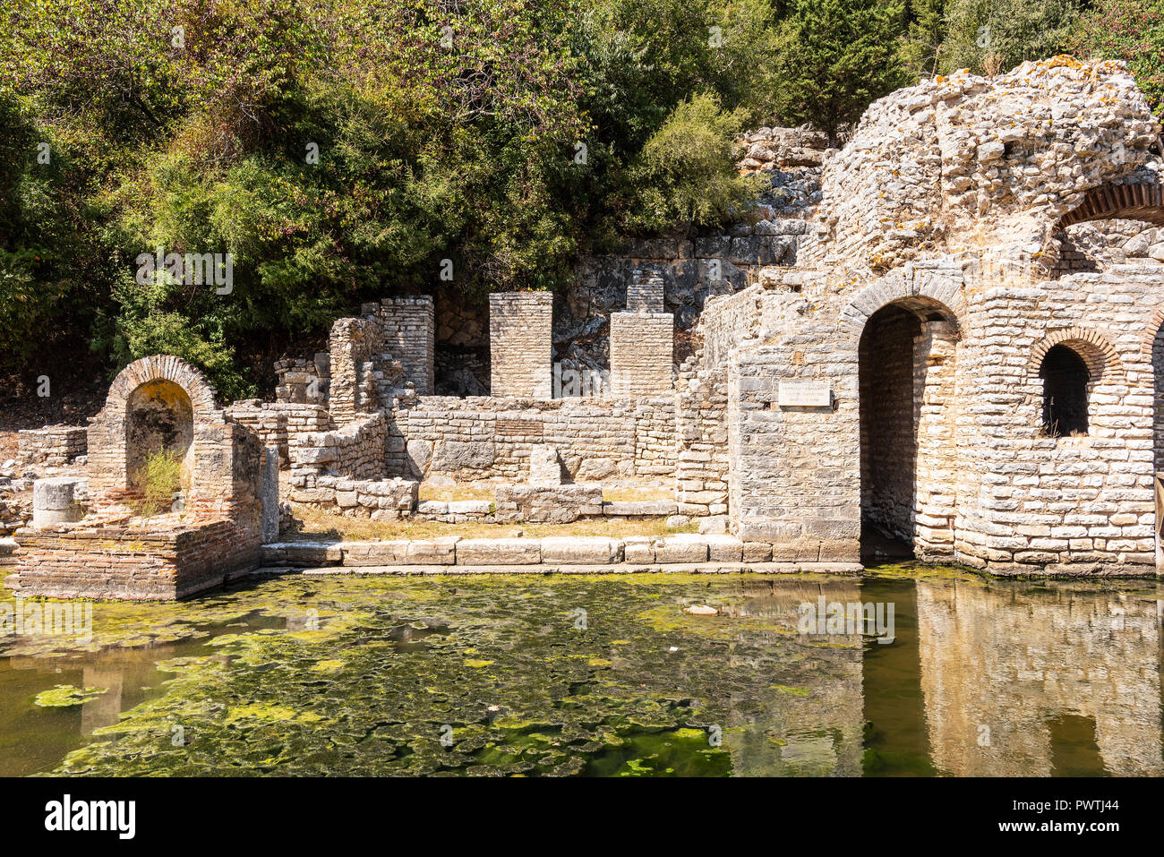Asklepios Sanctuary, ancient city of Butrint, National Park Butrint ...